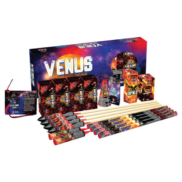 Venus Selection Box 19pc – Pro Fireworks